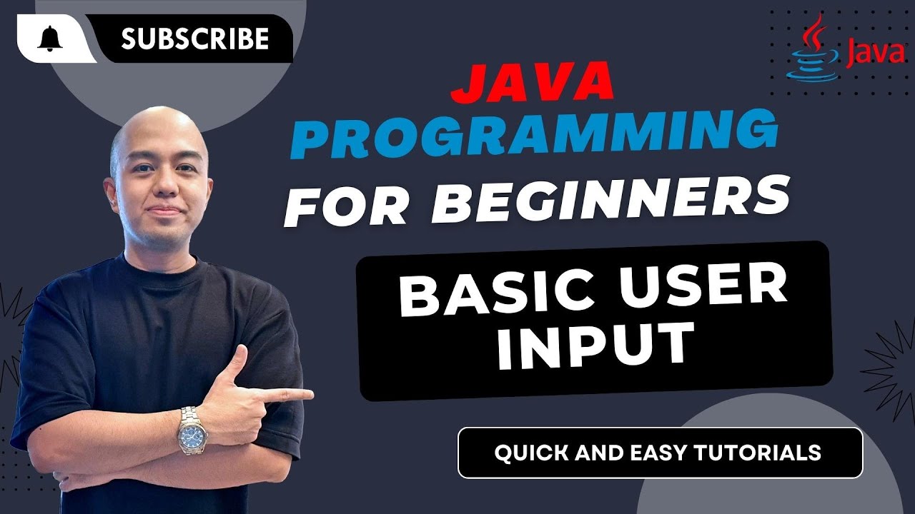 Java for Beginners | Basic User Input