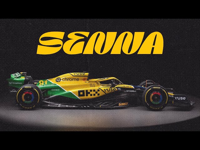 McLaren presenta decoración en honor a Ayrton Senna para GP de Mónaco