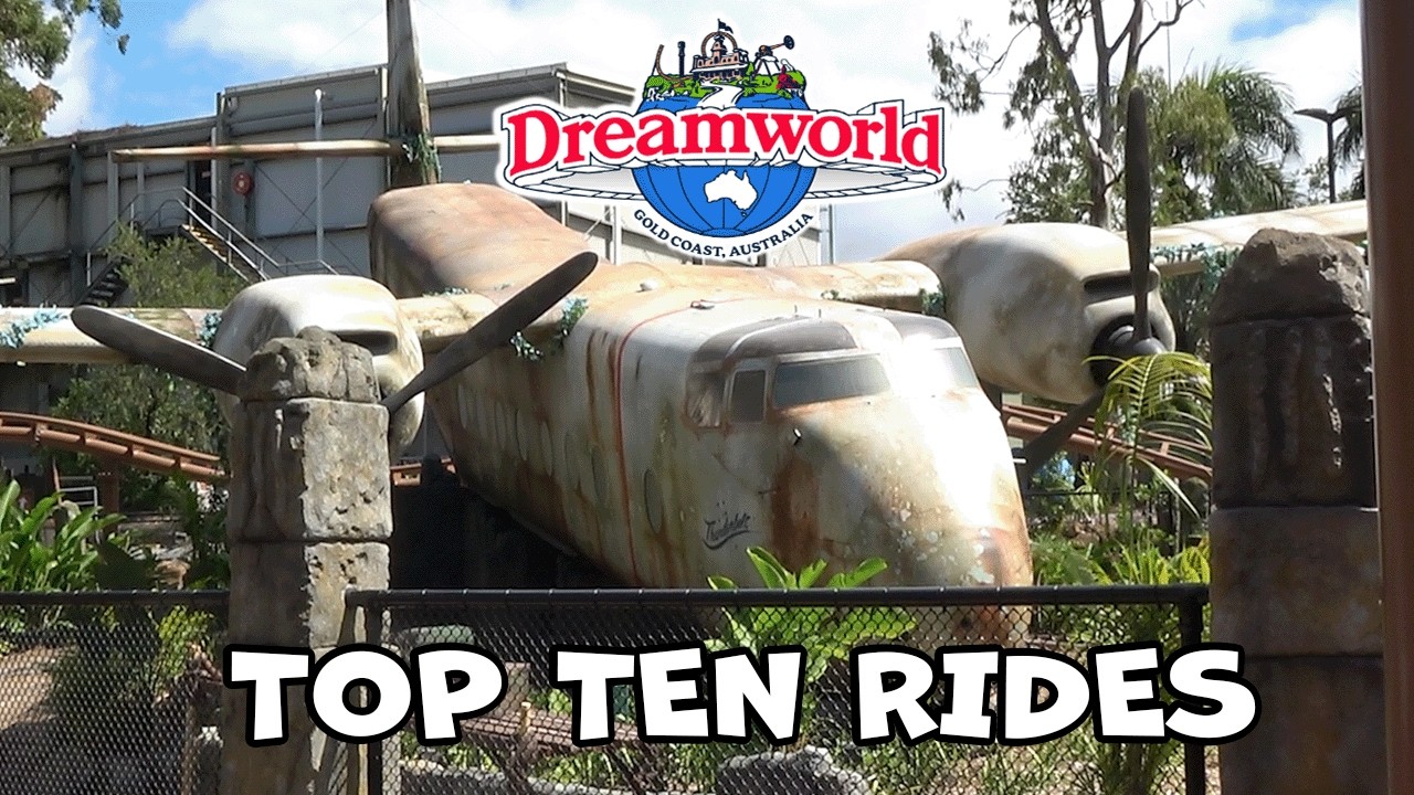 Top 10 Rides at Dreamworld Gold Coast! | Australia's BEST Theme Park