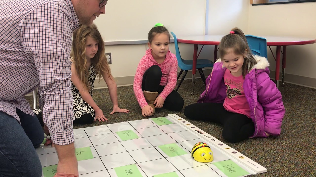 Kindergarten Intro to Coding with Bee Bots