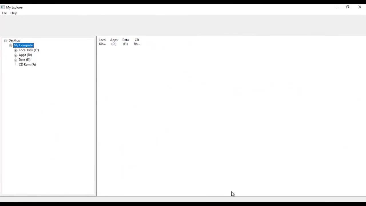 Win32 API Explorer use Treeview, Listview