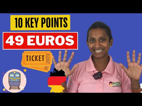 10 Key points - 49 Euros Deutschland Ticket | ENGLISH