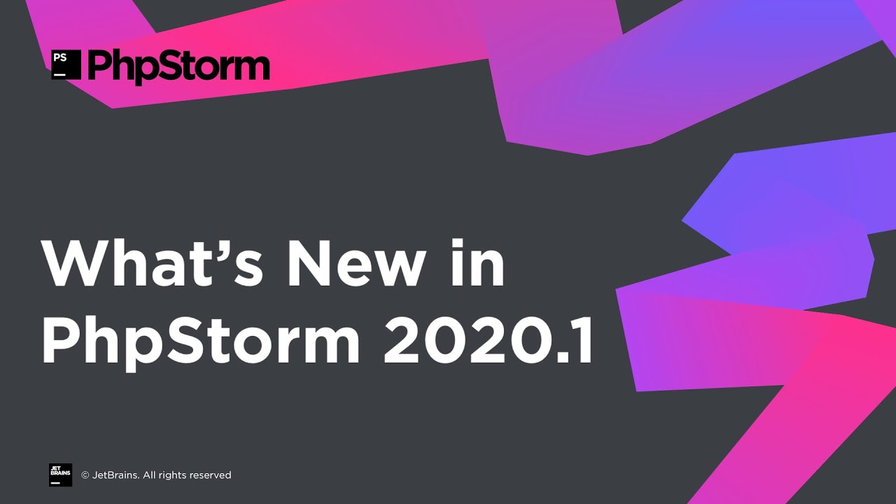 What's New in PhpStorm 2020.1