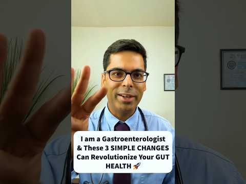 Doctor Explains Top 3 Tips To Fix Your Gut Health ???? #healthtips #health