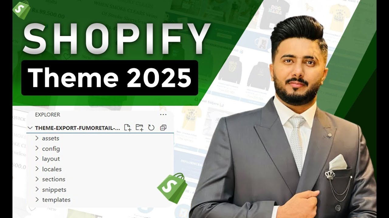 Shopify Theme 2025 – Create Templates, Sections & Snippets