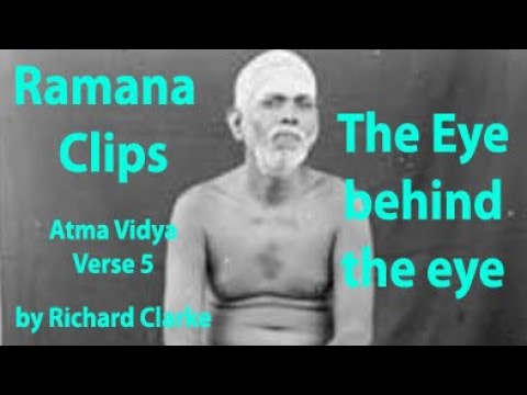 The Eye behind the eye – Ramana Clips: Atma Vidya Final Verse by ...
