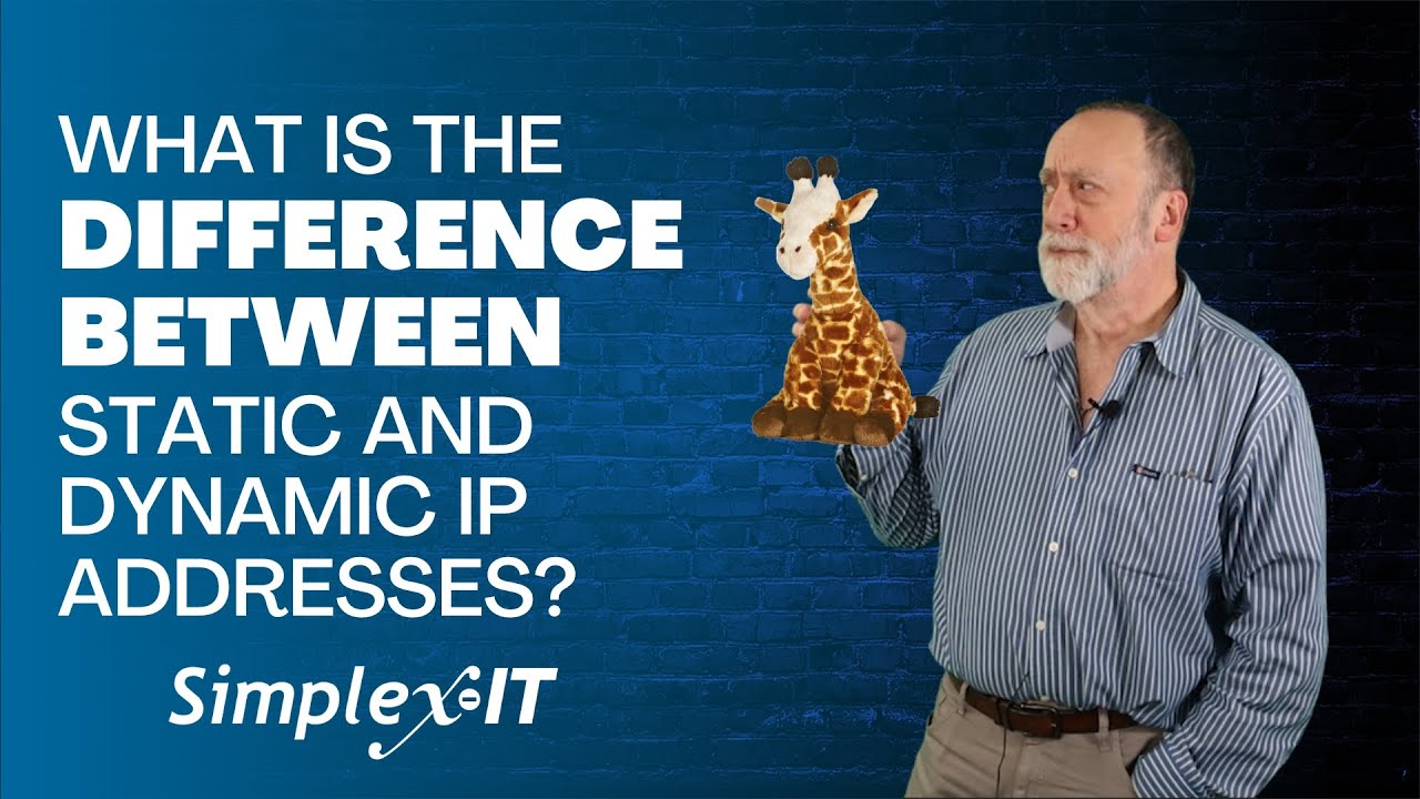 What is the difference between static and dynamic IP addresses?