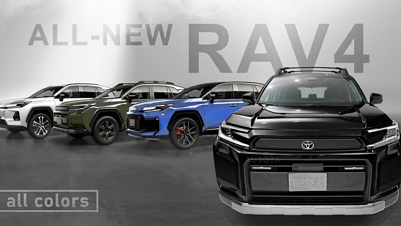 Virtual Color Configurator for 2026 Toyota RAV4 Is Live in Fantasy Land ...