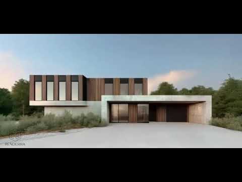 Modernes Haus im Wald – Beton. Holz. Balance.