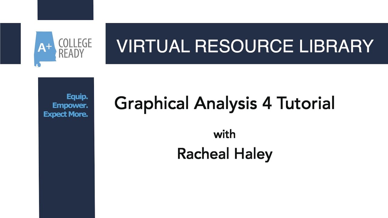 Graphical Analysis 4 Tutorial