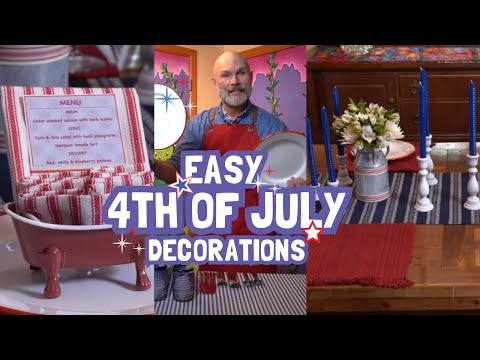 ✨ 10 Elevated 4th of July Hosting Ideas for 2025 | Unique Table Decor & Patriotic Touches