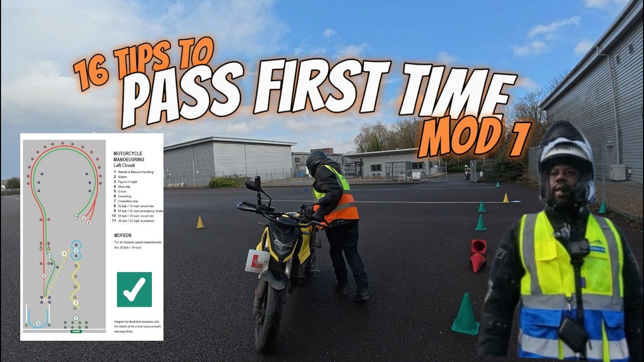 Pass Your Motorcycle Mod 1 Test FIRST Time: 16 Tips Instructors Should Tell You