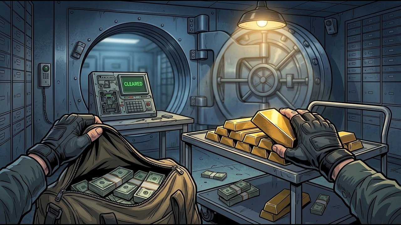 Your Life as Every Level of a Bank Robbery