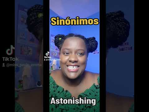AMAZING‼️ Sinónimos en inglés.