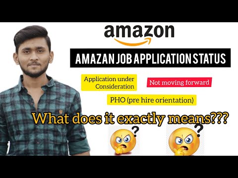 How to know your amazon job application status what exactly it means?? || VCSA,VTS & LMAQ
