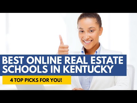 Best Online Real Estate Schools In Kentucky - The 4 Best Real Estate Courses & Schools In Kentucky