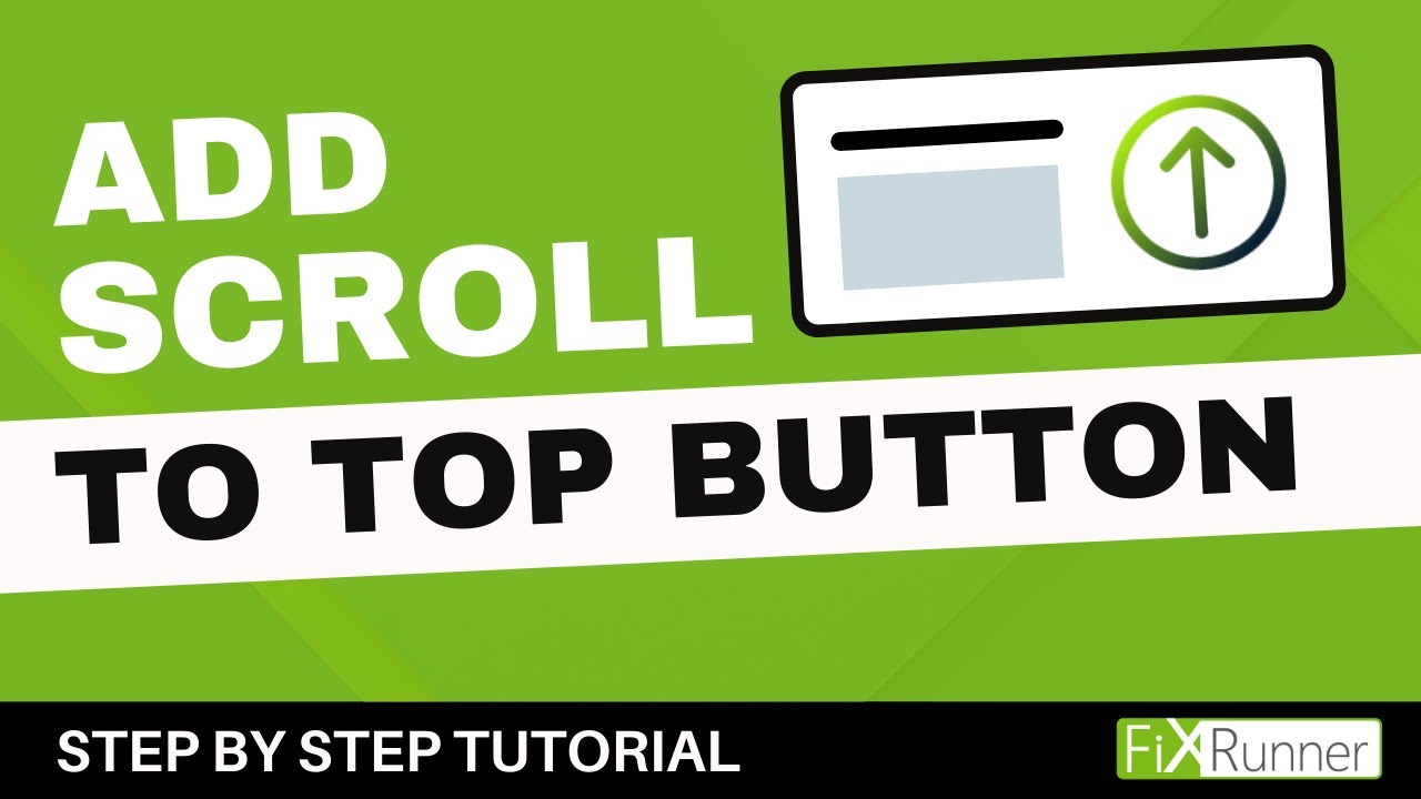 How to Add A Scroll to Top Button In WordPress
