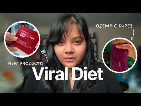 I Tried the Trending Foodology Red Bottle Diet ~ And NEW Korean weight loss meds