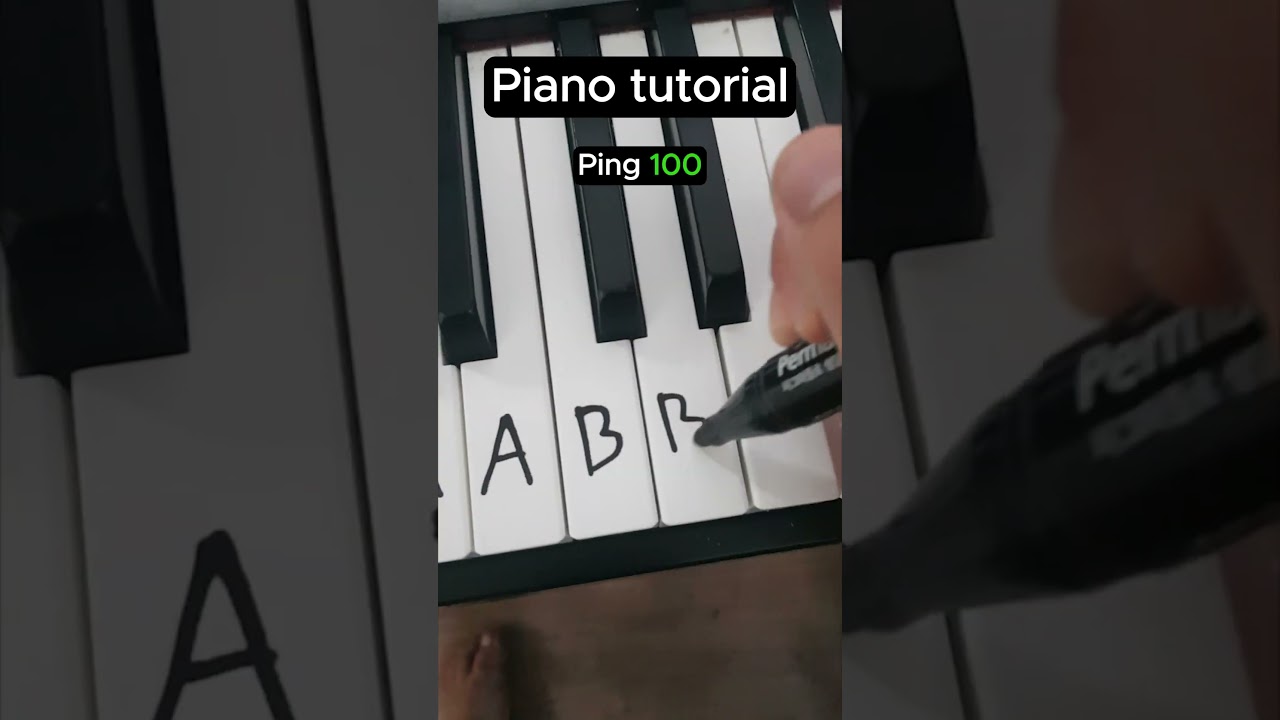 Ping tutorial #piano