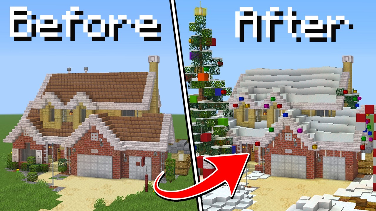 25+ Christmas Build Tips In Minecraft! - Minecraft Builders