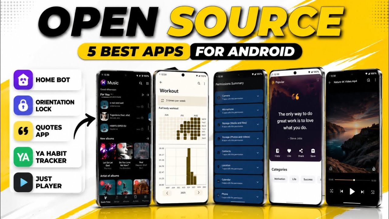5 Impressive Open Source Android Apps You Need To Try