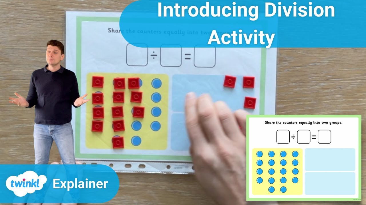 Twinkl KS1 | Maths Introducing Division Activity Flipchart
