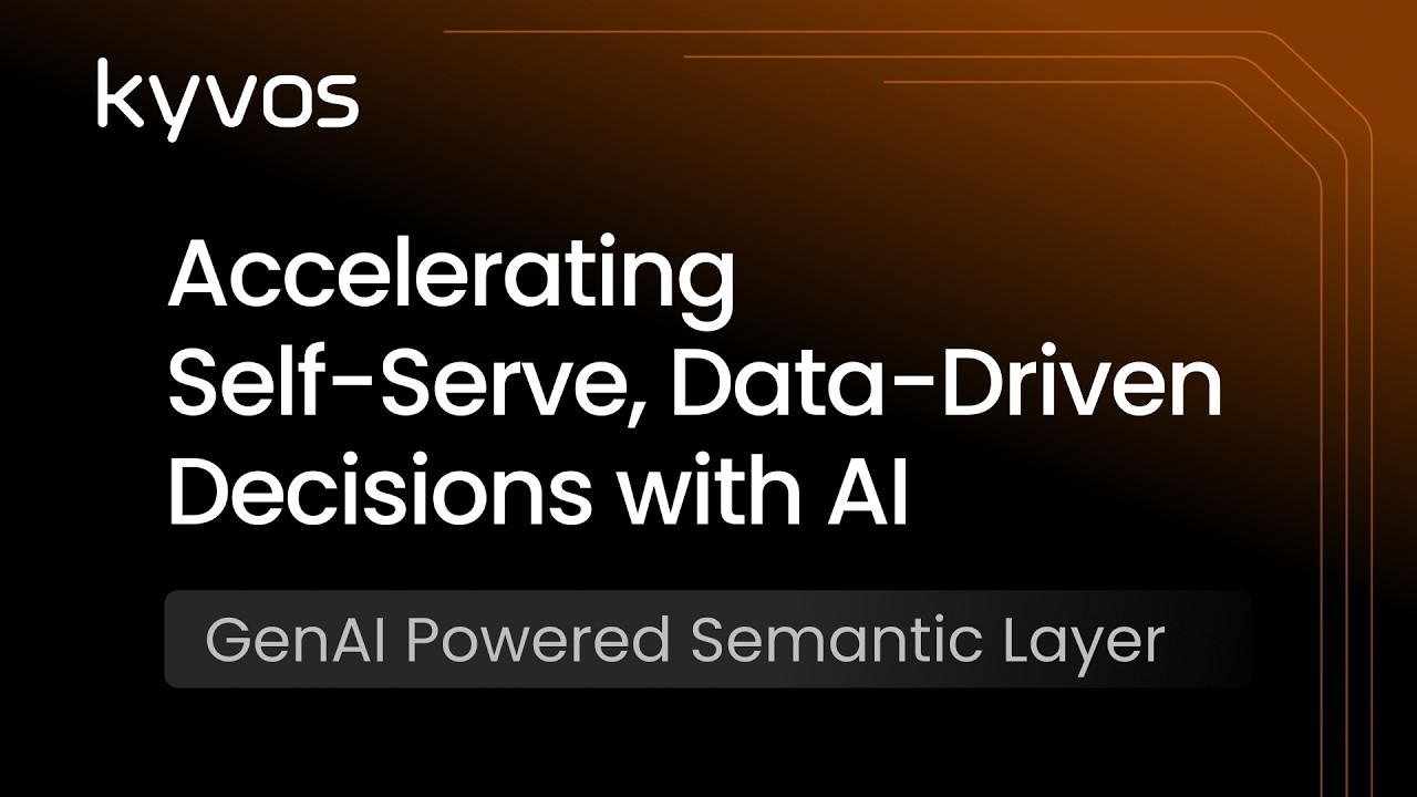 Accelerating Self-Serve, Data-Driven Decisions with AI