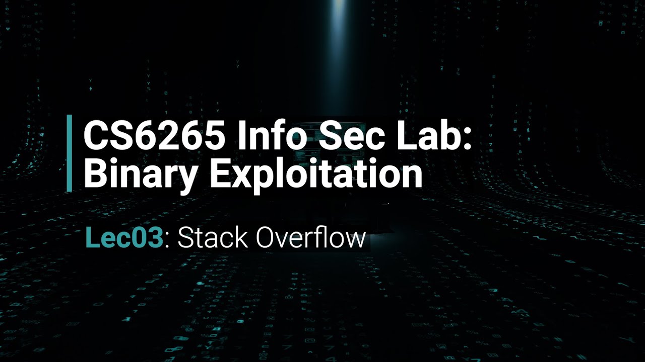 [Fall 23] Lec03: Stack Overflow