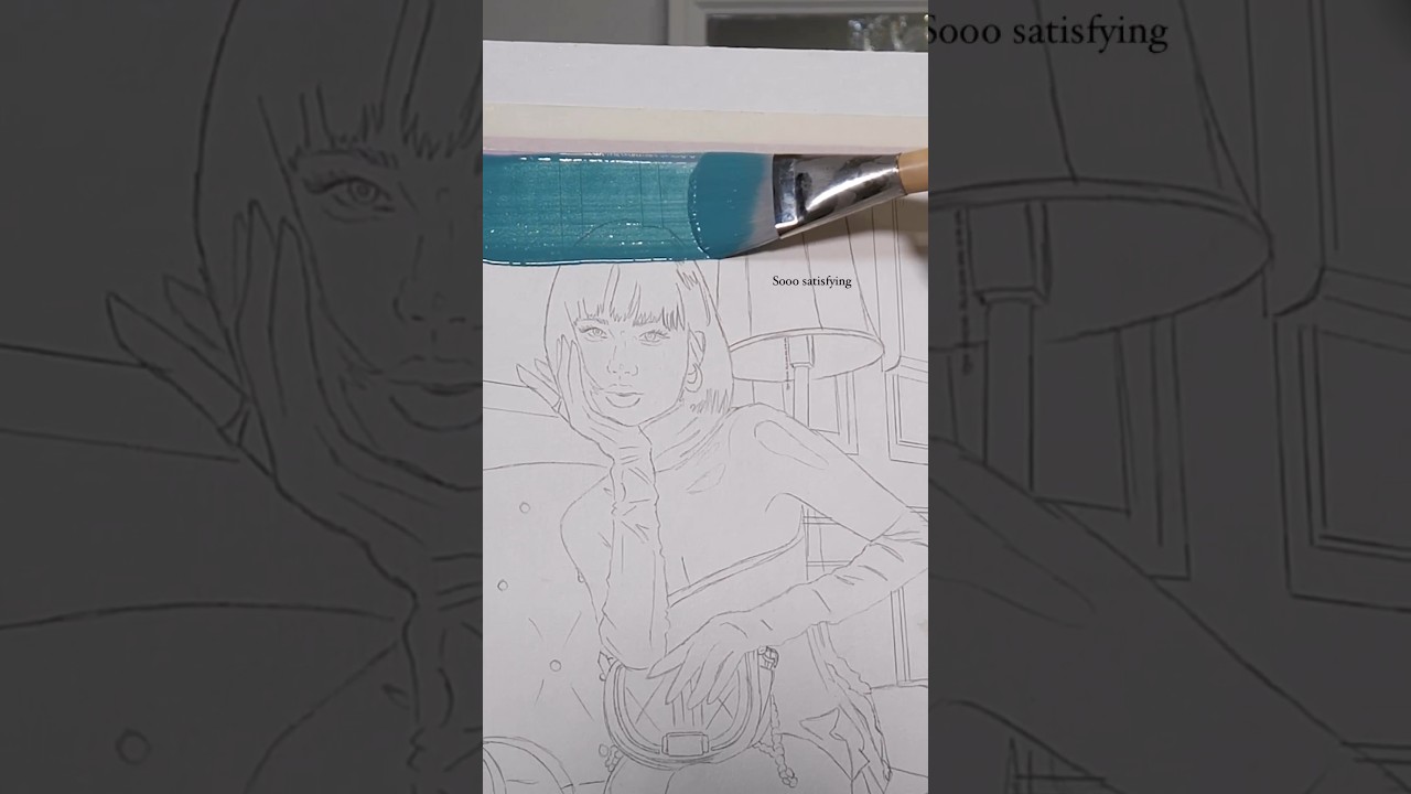 Step 1: acrylic base layer 👊 #art #paintprep