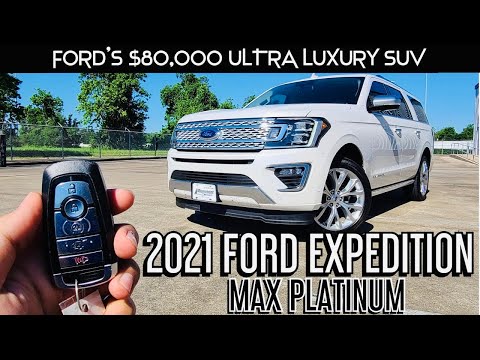 THE MOST LUXURIOUS FORD YET: 2021 Ford Expedition Max Platinum Full Review