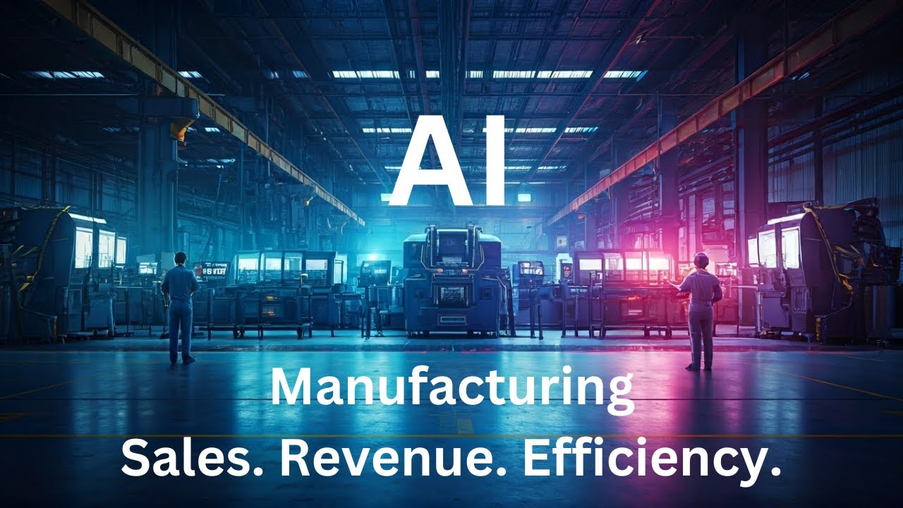 How AI Transforms Manufacturing: Driving Sales, Revenue, and Efficiency