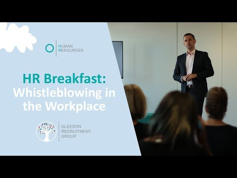 HR Breakfast: Whistleblowing in the Workplace
