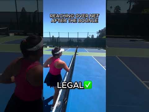PICKLEBALL RULES: THE NET! #pickleball #pickleballtips #enhancepickleball