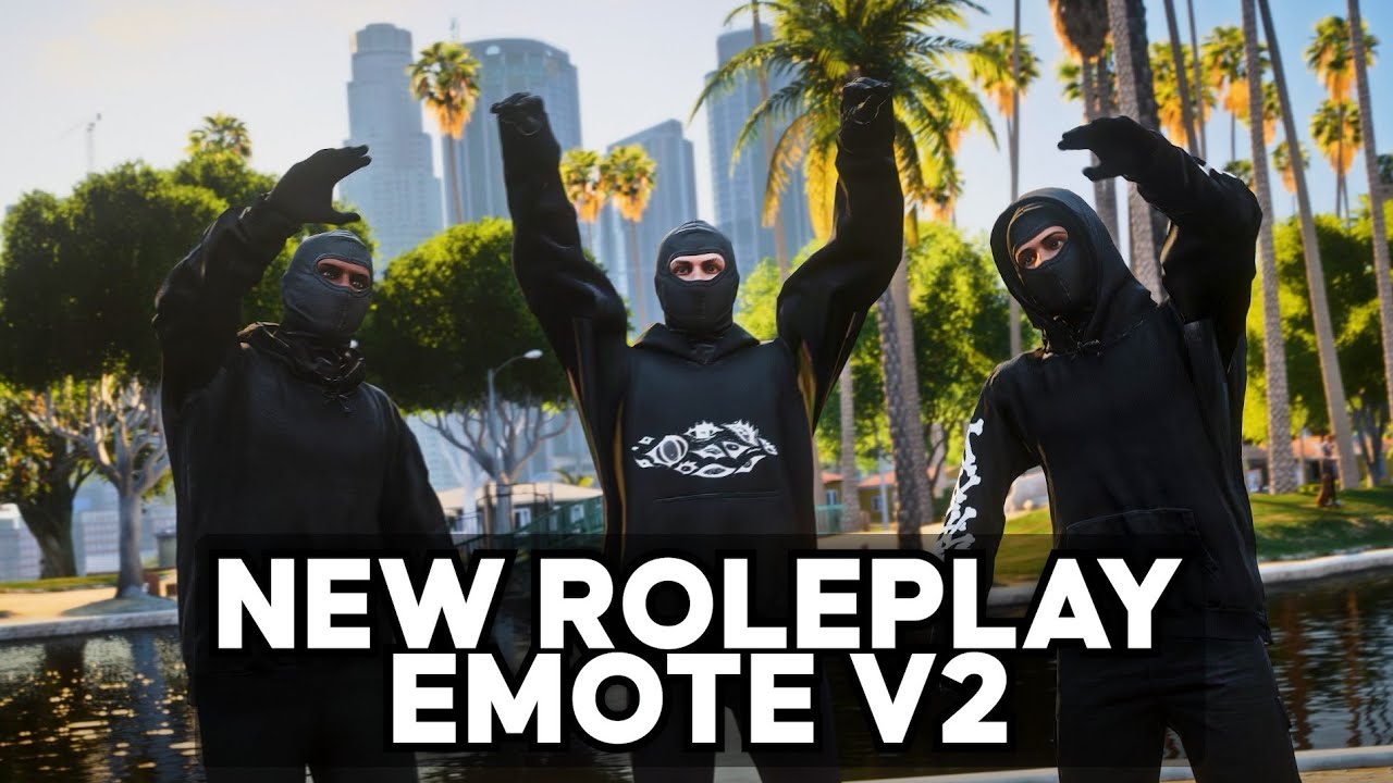 NEW ROLEPLAY EMOTE V2 - FiveM Custom Animation Pack