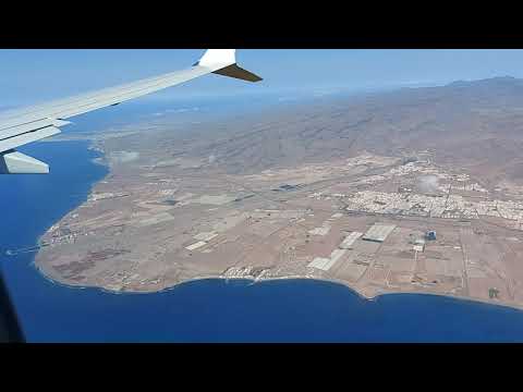 Island flypast and landing in Gran Canaria 31 August 2021