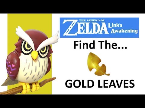 Legend of Zelda Link's Awakening | 5 Golden Leaf Locations