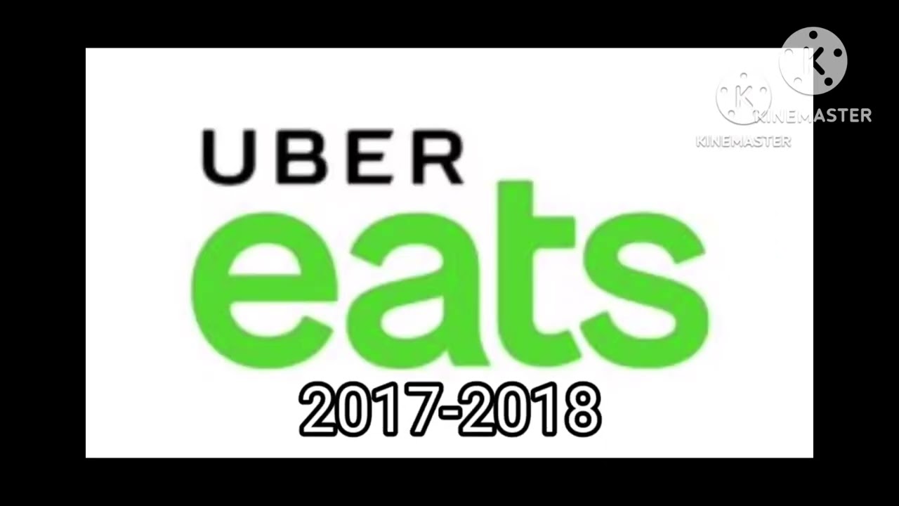 Uber Eats historical logos
