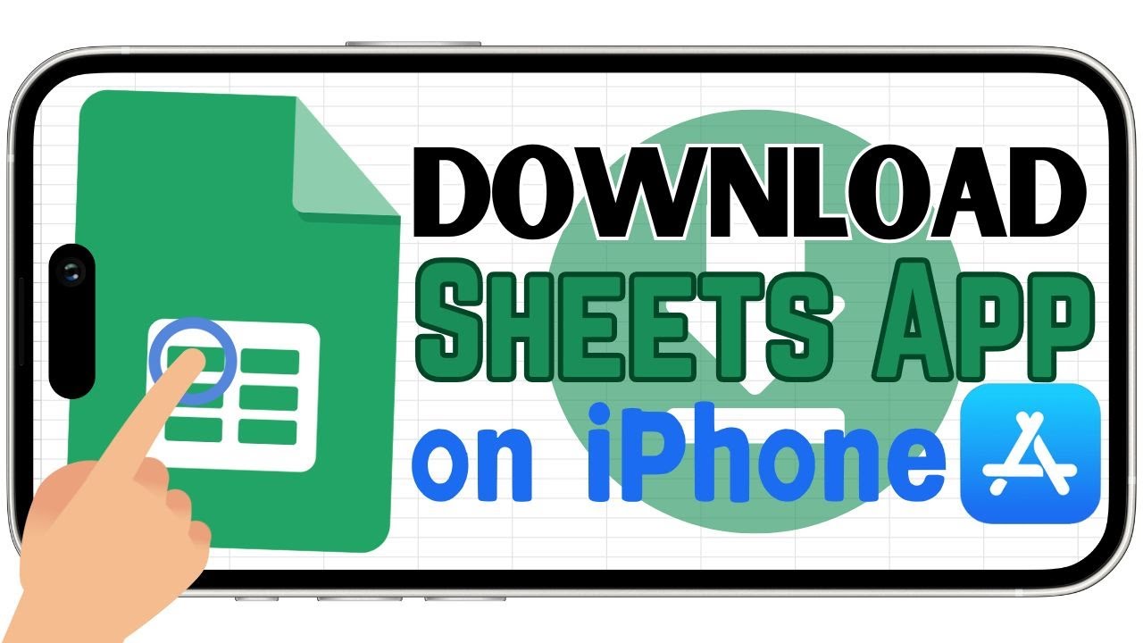 How to Download Google Sheets on Apple Store (iPhone Edition)