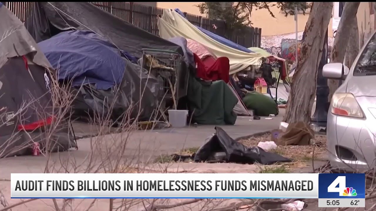 Audit finds billions in LA homelessness funds mismanaged