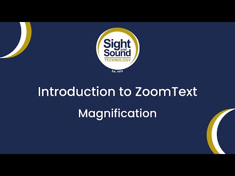 ZoomText Magnification