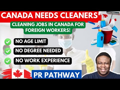 Cleaning Jobs In Canada | General Labourers Jobs in Canada For Foreign Workers.