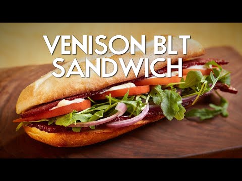 Venison BLT Sandwich | PRIMAL EATS
