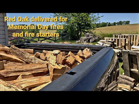#13 Memorial Day Weekend firewood delivery and introduction of fire starters