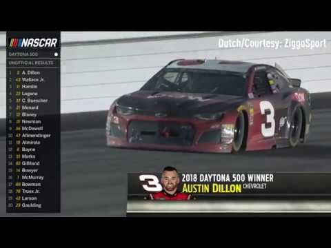 Listen to the end of the Daytona 500 in Dutch - Courtesy: ZiggoSport