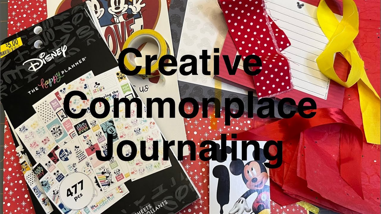 Process video in my creative commonplace book.