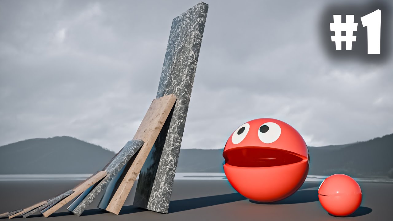 Giant Pacman VS Giant Domino
