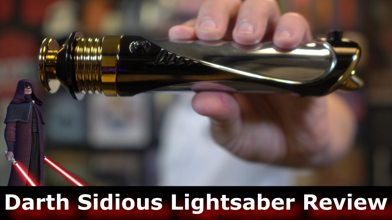 Darth Sidious Lightsaber Review ( Superneox )
