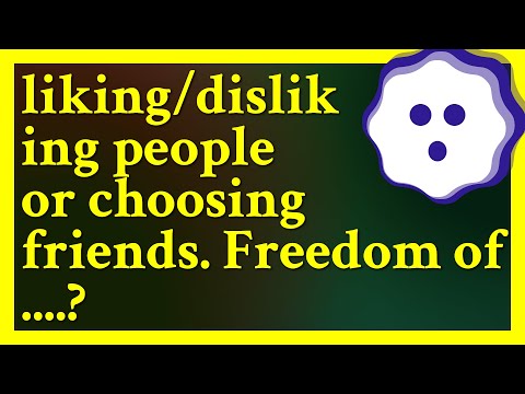 Freedom of befriendment? Oh, it wavy-lined me. I stand by it. : the act of befriending