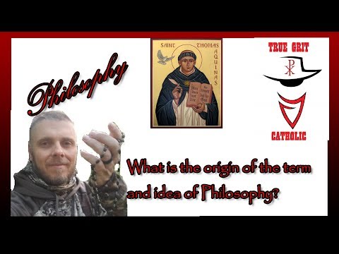 What is the origin of the term and idea of Philosophy?