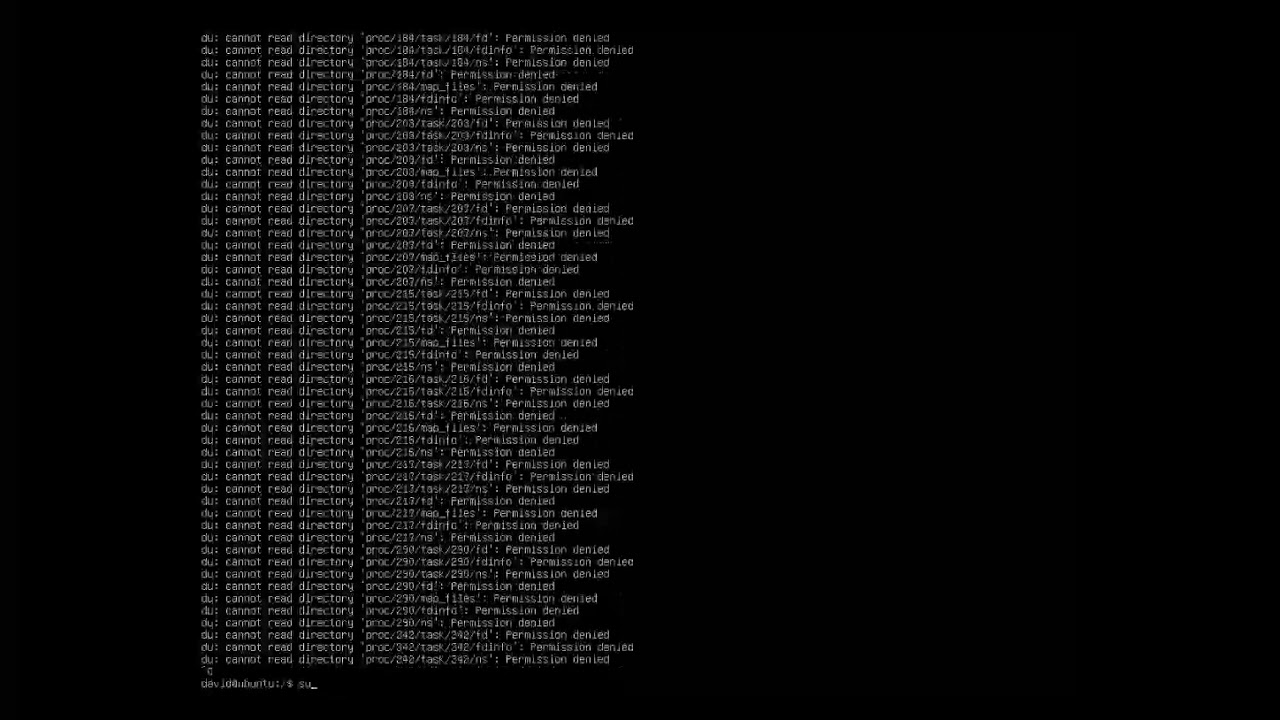 Monitoring Disk Space Usage